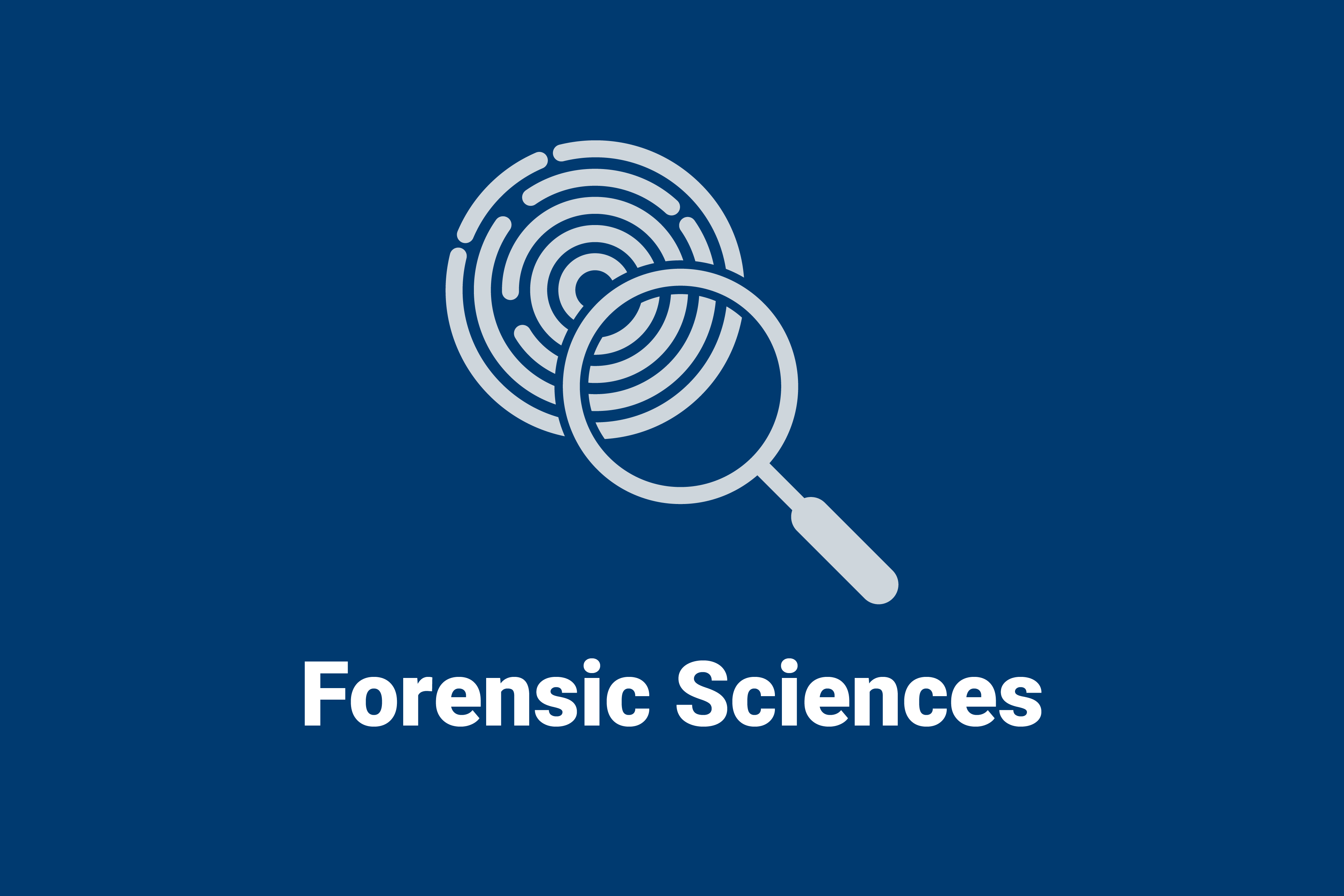 Forensic Sciences card | National Institute of Justice