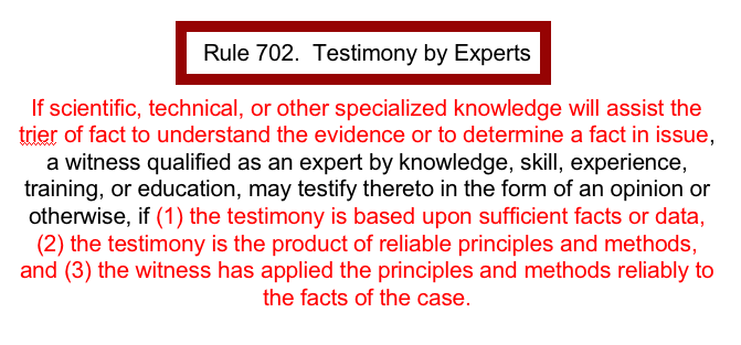 Archived | DNA - A Prosecutor’s Practice Notebook | Qualifying the DNA ...
